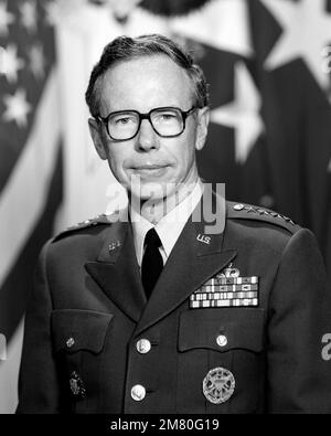 GEN Maxwell R. Thurman, USA (uncovered). Country: Unknown Stock Photo ...