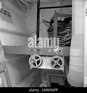 The recover assist securing traverse (RAST) control station aboard the ...