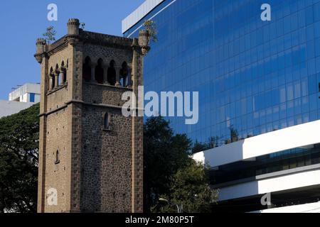 12 December 2022, Old structure in Pune, Heritage Tower stone Structure ...