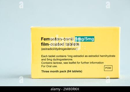 HRT Medication UK; Hormone Replacement Therapy pills - blister pack of ...