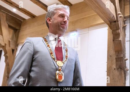 11 January 2023, Baden-Wuerttemberg, Tübingen: Boris Palmer (Bündnis 90 ...