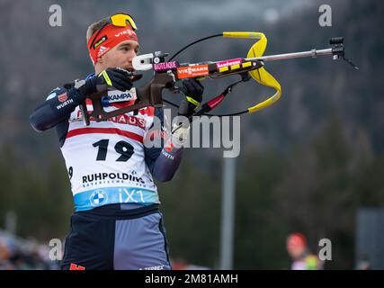 Ruhpolding, Germany. 11th Jan, 2023. Biathlon: World Cup, individual 20 ...