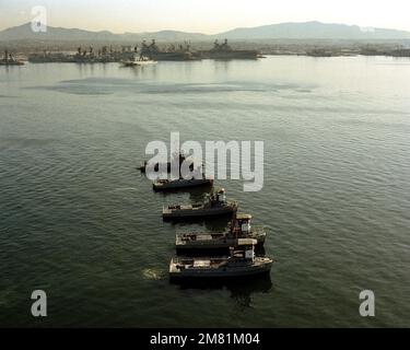 An aerial view of the Naval Surface Warfare Center testing building on ...