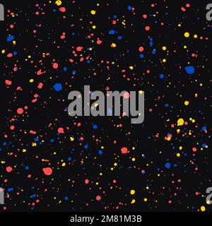 Grainy abstract texture on black background. Snowflakes design element ...