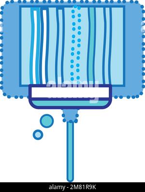 Isolated window sponge cleaner cleanliness icon Vector Stock Vector ...
