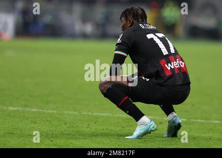 Rafael Leao of AC Milan expresses disappointment during Parma Calcio vs ...