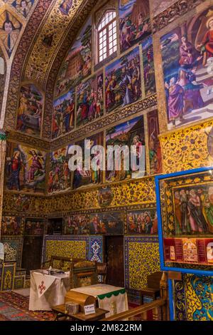 ISFAHAN, IRAN - JULY 10, 2019: Museum building at the Vank cathedral in ...