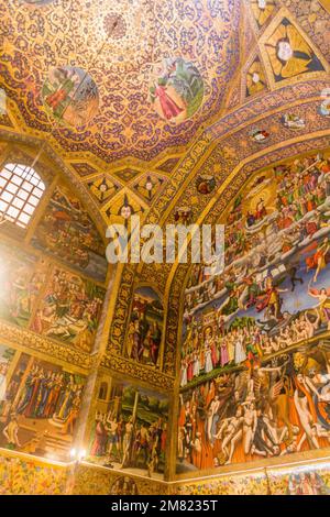 ISFAHAN, IRAN - JULY 10, 2019: Museum building at the Vank cathedral in ...