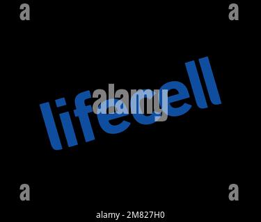 Lifecell, Logo, Black background Stock Photo - Alamy