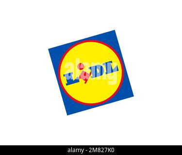 Lidl, Logo, White background Stock Photo - Alamy