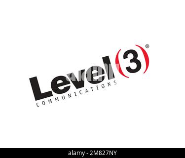 Level airline brand, rotated logo, white background Stock Photo - Alamy