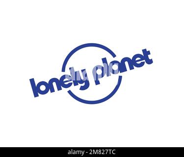 Lonely Planet, Logo, White background Stock Photo - Alamy