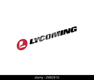 Lycoming Engines, rotated logo, white background B Stock Photo - Alamy