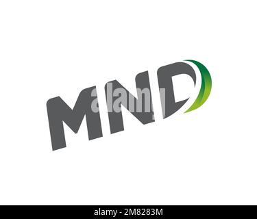 MND company, Logo, White background Stock Photo - Alamy
