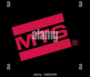 MTS Systems Corporation, rotated logo, white background B Stock Photo ...