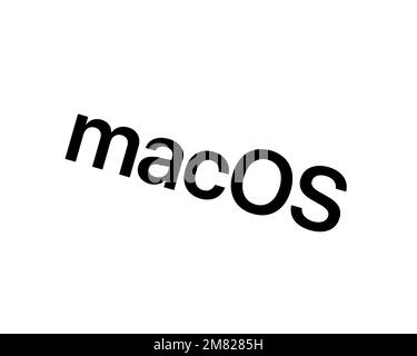 MacOS, Logo, White background Stock Photo - Alamy