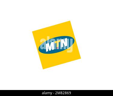 MTN Group, Logo, White background Stock Photo - Alamy