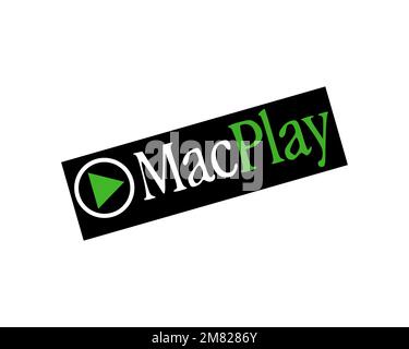 MacPlay, Logo, White background Stock Photo - Alamy