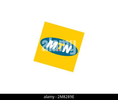 MTN Group, Logo, White background Stock Photo - Alamy