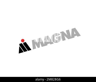 Magna Steyr, Logo, White background Stock Photo - Alamy