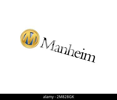 Manheim Auctions, Logo, White background Stock Photo - Alamy