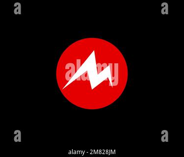 Marmot company, rotated logo, black background Stock Photo - Alamy