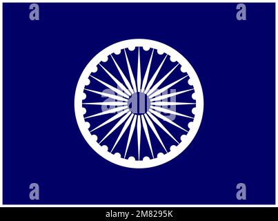 flag of Indo Aryan ethnoreligious groups Hindus. flag representing ...