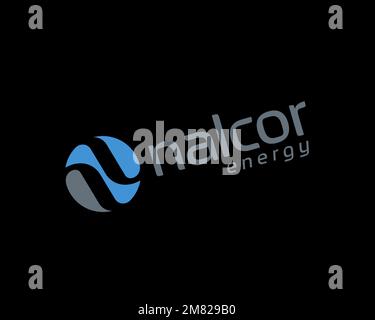 Nalcor Energy, Logo, Black background Stock Photo - Alamy