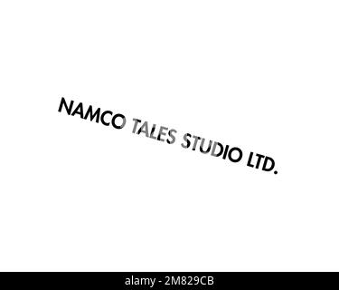 Namco, rotated logo, white background B Stock Photo - Alamy