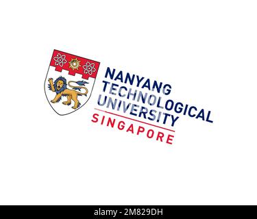 Nanyang Technological University, rotated logo, white background Stock ...