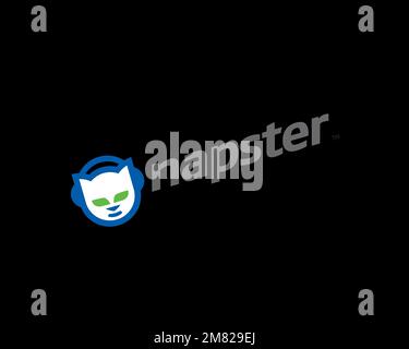 Napster, Logo, Black background Stock Photo - Alamy