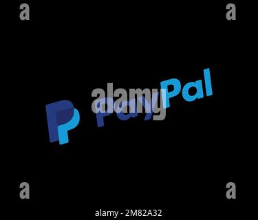 PayPal, Logo, Black background Stock Photo - Alamy