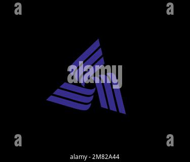 Pars Khodro, rotated logo, black background Stock Photo - Alamy