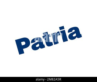 Patria company, Logo, White background Stock Photo - Alamy