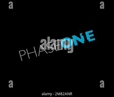 Phase One company, rotated logo, white background Stock Photo - Alamy