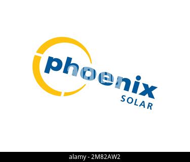 Phoenix Solar, Logo, White background Stock Photo - Alamy
