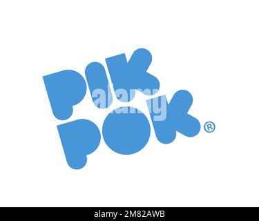 PikPok, Logo, White background Stock Photo - Alamy