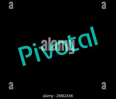 Pivotal Software, Logo, Black background Stock Photo - Alamy