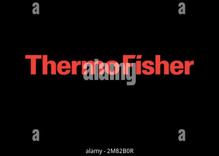 Pierce BioTechnology Company, Logo, Black Background Stock Photo - Alamy