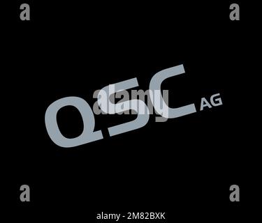QSC AG, Logo, Black background Stock Photo - Alamy