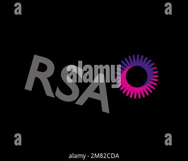 RSA Insurance Group, Logo, Black background Stock Photo - Alamy