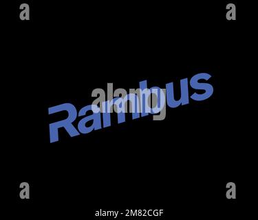 Rambus, Logo, Black background Stock Photo - Alamy