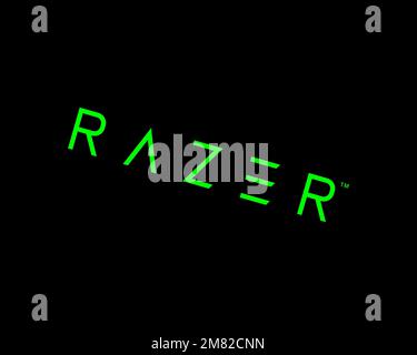Razer Inc. logo, black background Stock Photo - Alamy