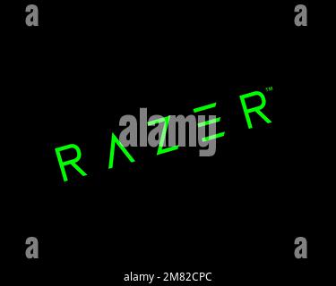 Razer Inc. logo, black background Stock Photo - Alamy