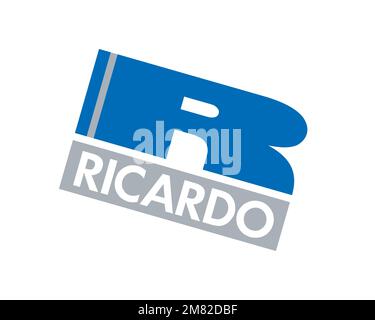 Ricardo plc, Logo, White background Stock Photo - Alamy