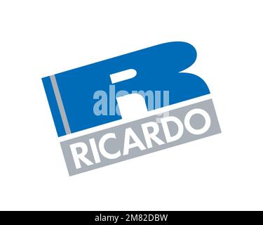 Ricardo plc, Logo, White background Stock Photo - Alamy