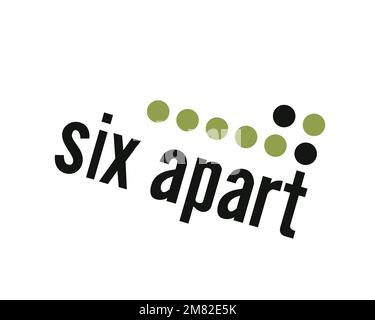 Six Apart, Logo, White Background Stock Photo - Alamy