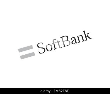 SoftBank Group, rotated logo, white background B Stock Photo - Alamy