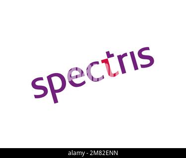 Spectris, Logo, White background Stock Photo - Alamy