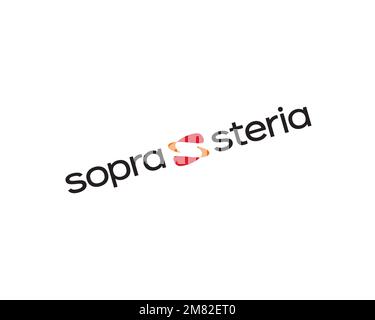 Sopra Steria, Logo, White background Stock Photo - Alamy